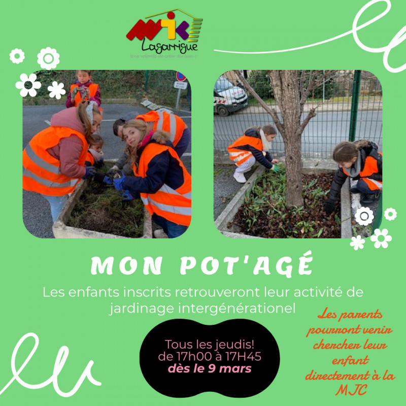 Mon Pot'Agé: reprise de l'activité